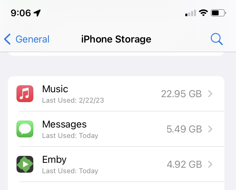 iOS app delete download does not release memory space back to device - Apple iOS / macOS - Emby ...