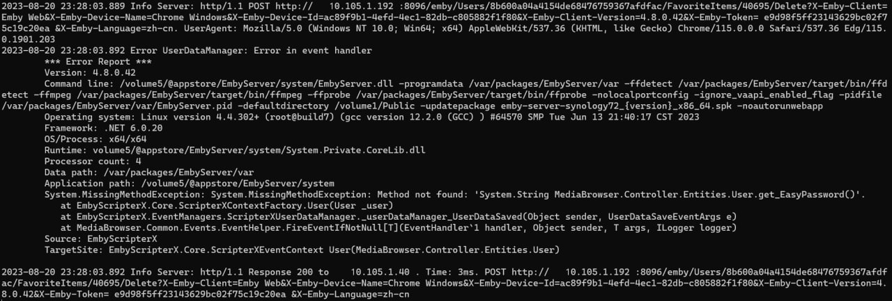 webhooks issue - General/Windows - Emby Community