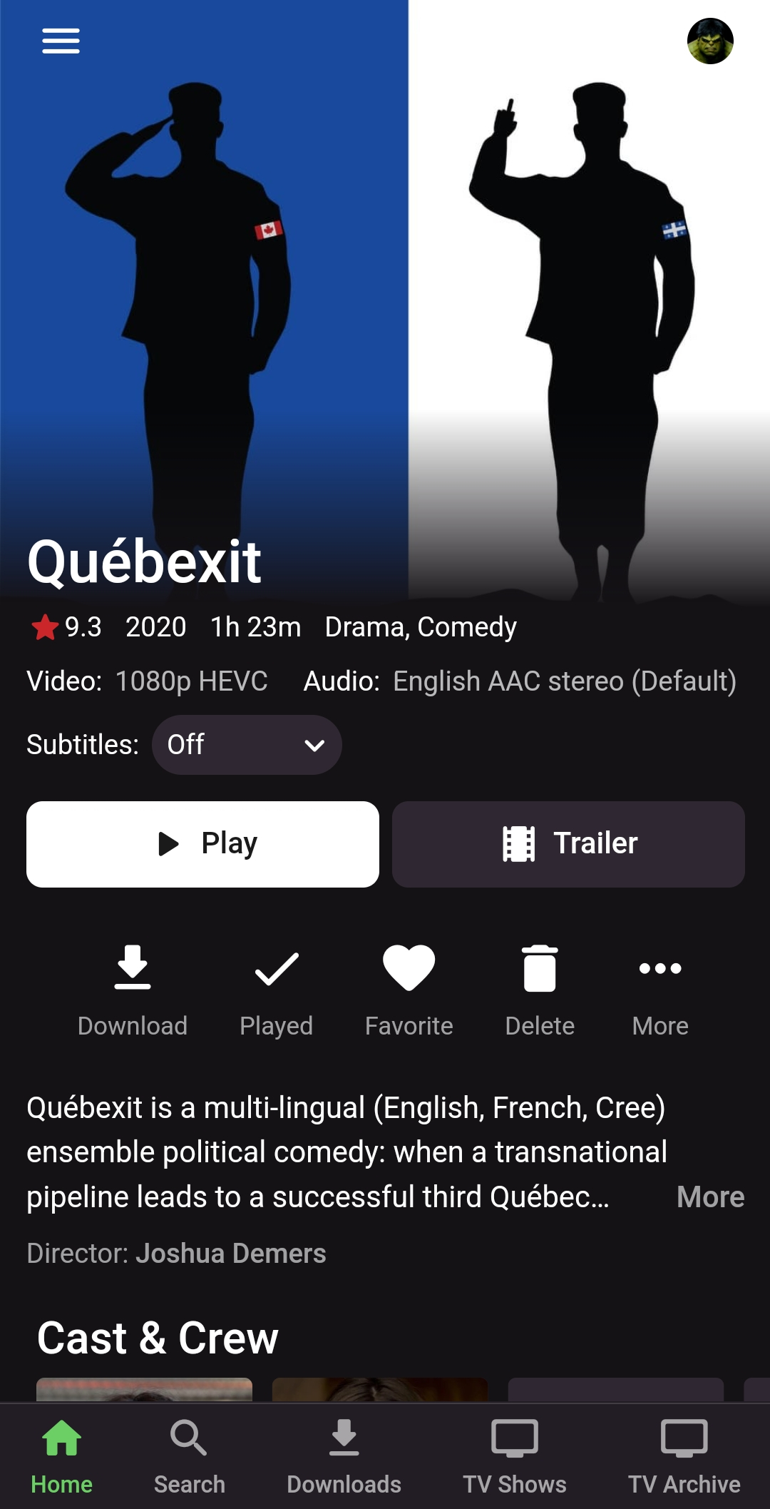 IMDB not listed in Metadata Downloaders - General/Windows - Emby Community