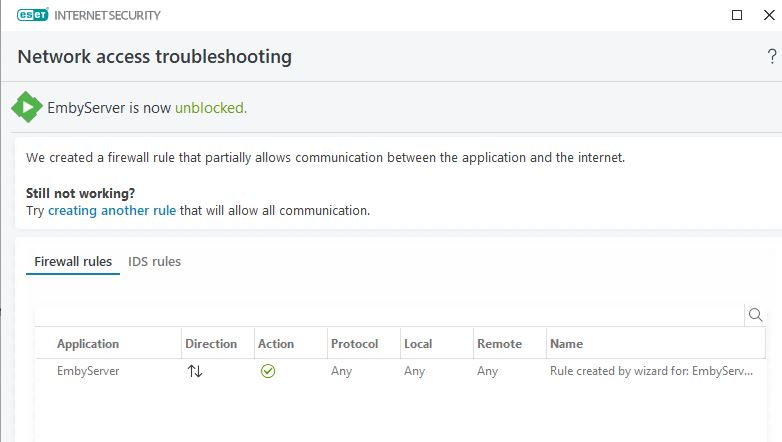 Unable to connect to server - General/Windows - Emby Community Unable to connect to server - General/Windows - Emby Community