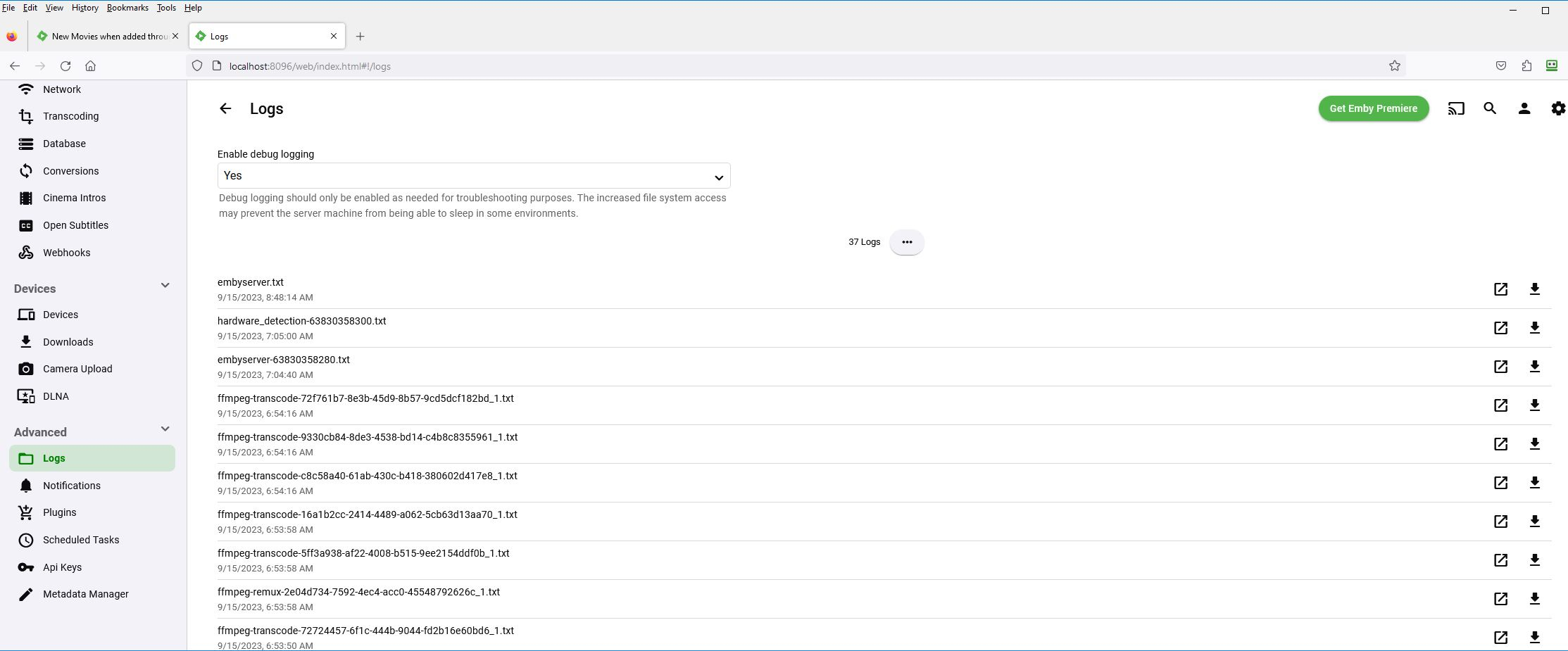 New Movies when added through Explorer not showing up on Emby Server - General/Windows - Emby ...