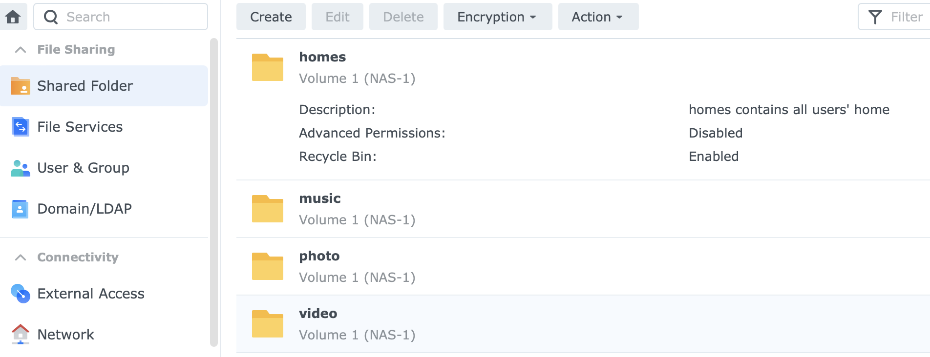 Shared Folder Changed Structure And Now Cannot Use It Synology