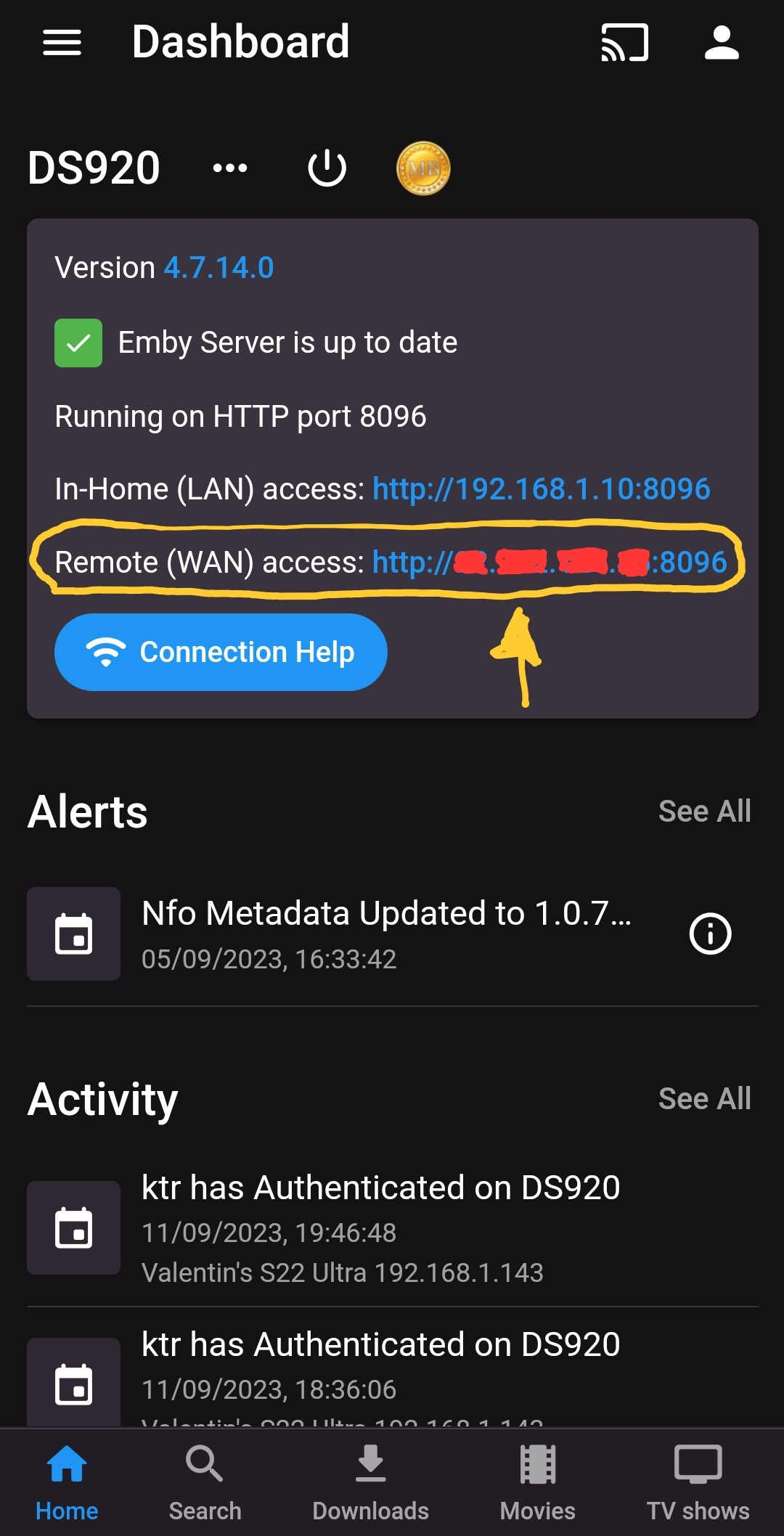 Remote Access stopped working (Android) - Android - Emby Community Remote Access stopped working (Android) - Android - Emby Community