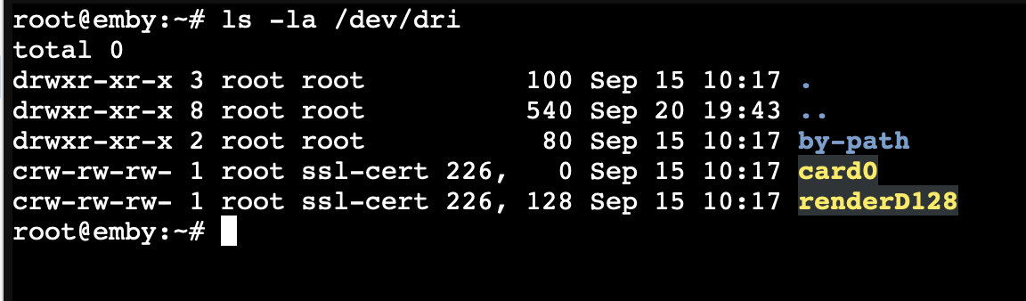 Transcoding not working! - Linux - Emby Community