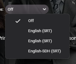 Add "Always Play SDH subtitle" option under Subtitle Mode - Feature ...