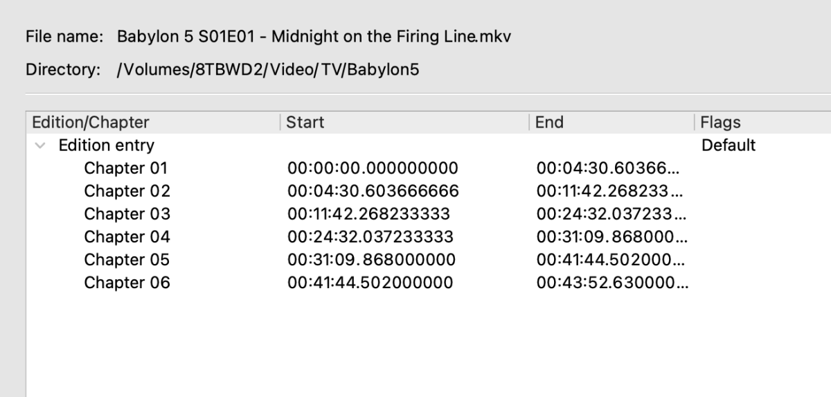 Chapter thumbnails compared to 10 second - General/Windows - Emby Community