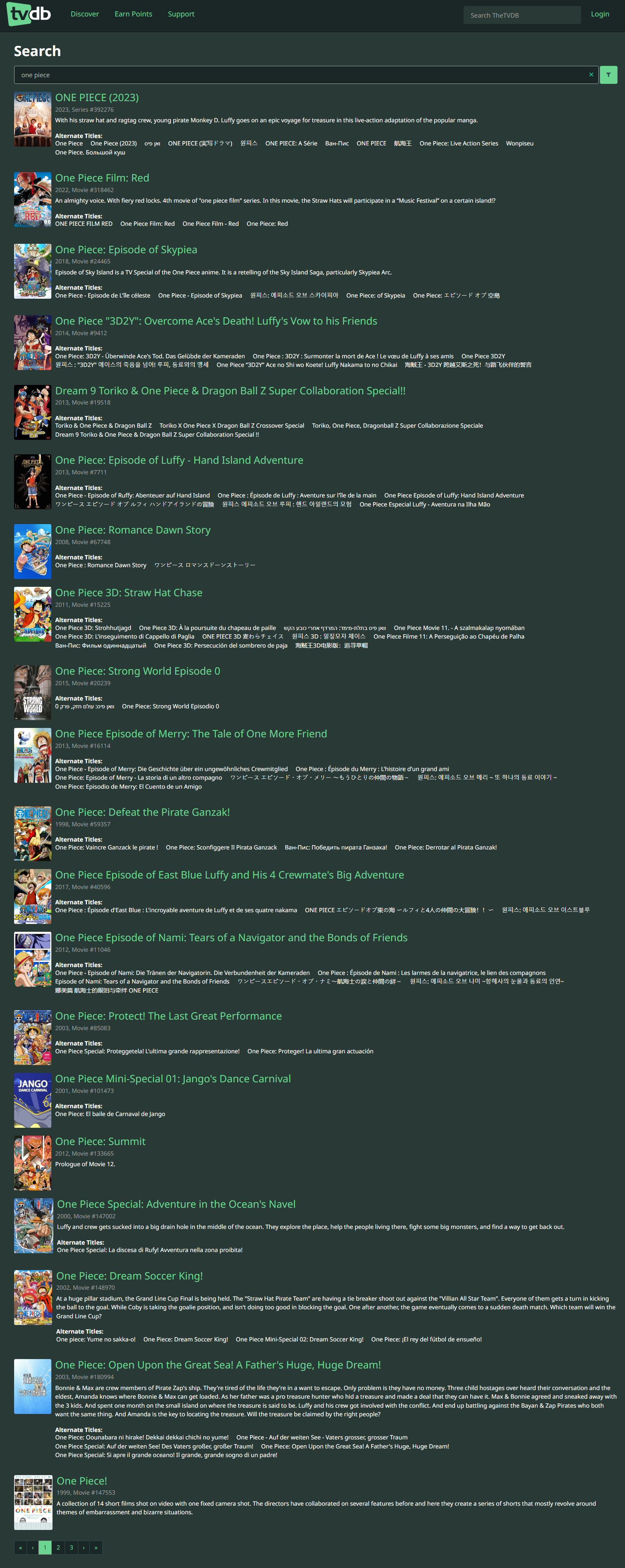 Metadata scan fails by one pice Anime - General/Windows - Emby Community