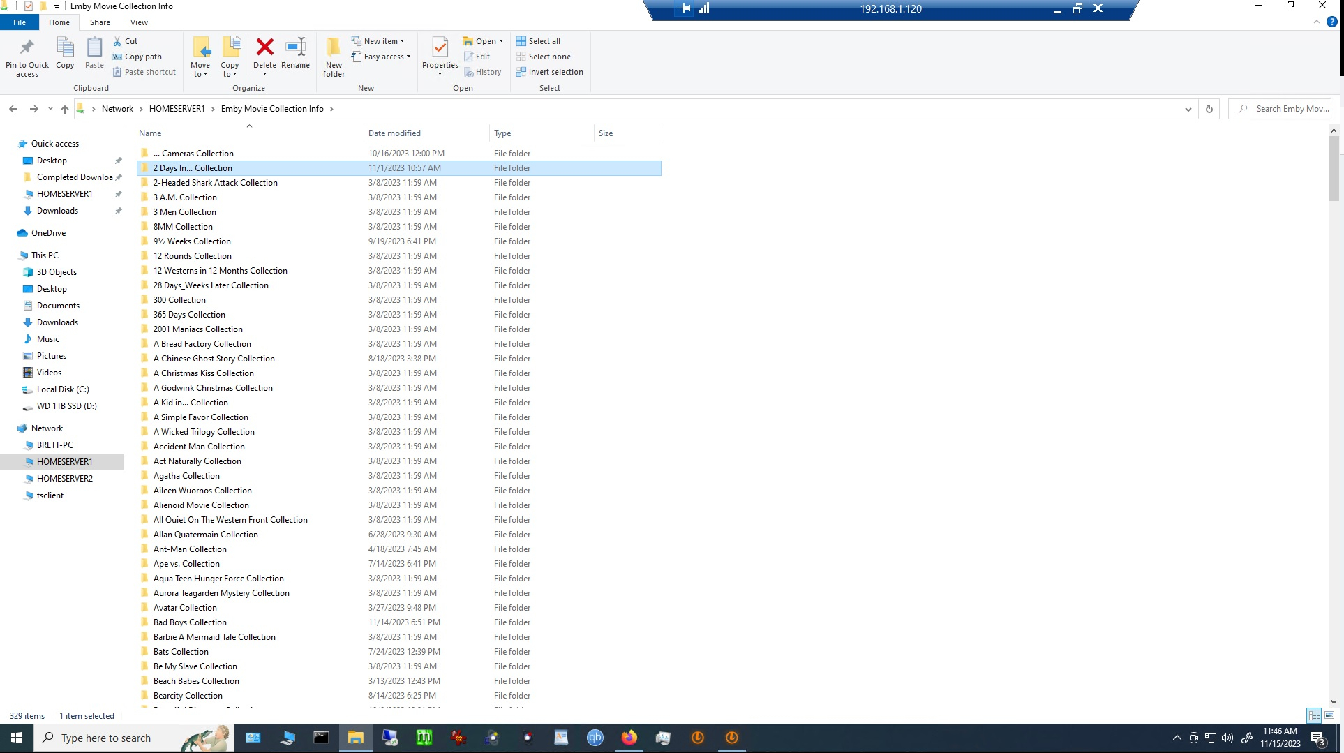 Manage Collections: Import from database manager (TinyMediaManager) - General/Windows - Emby ...