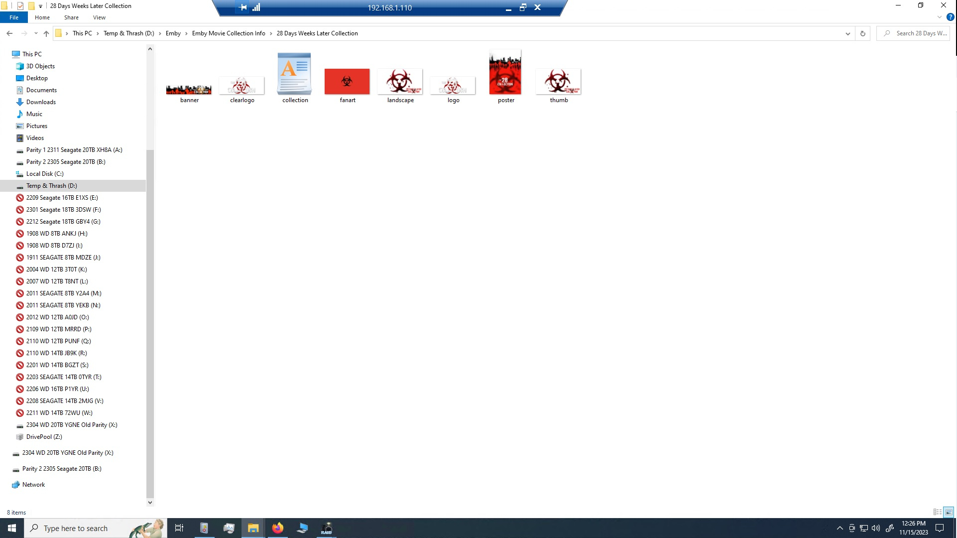 Manage Collections: Import from database manager (TinyMediaManager) - General/Windows - Emby ...