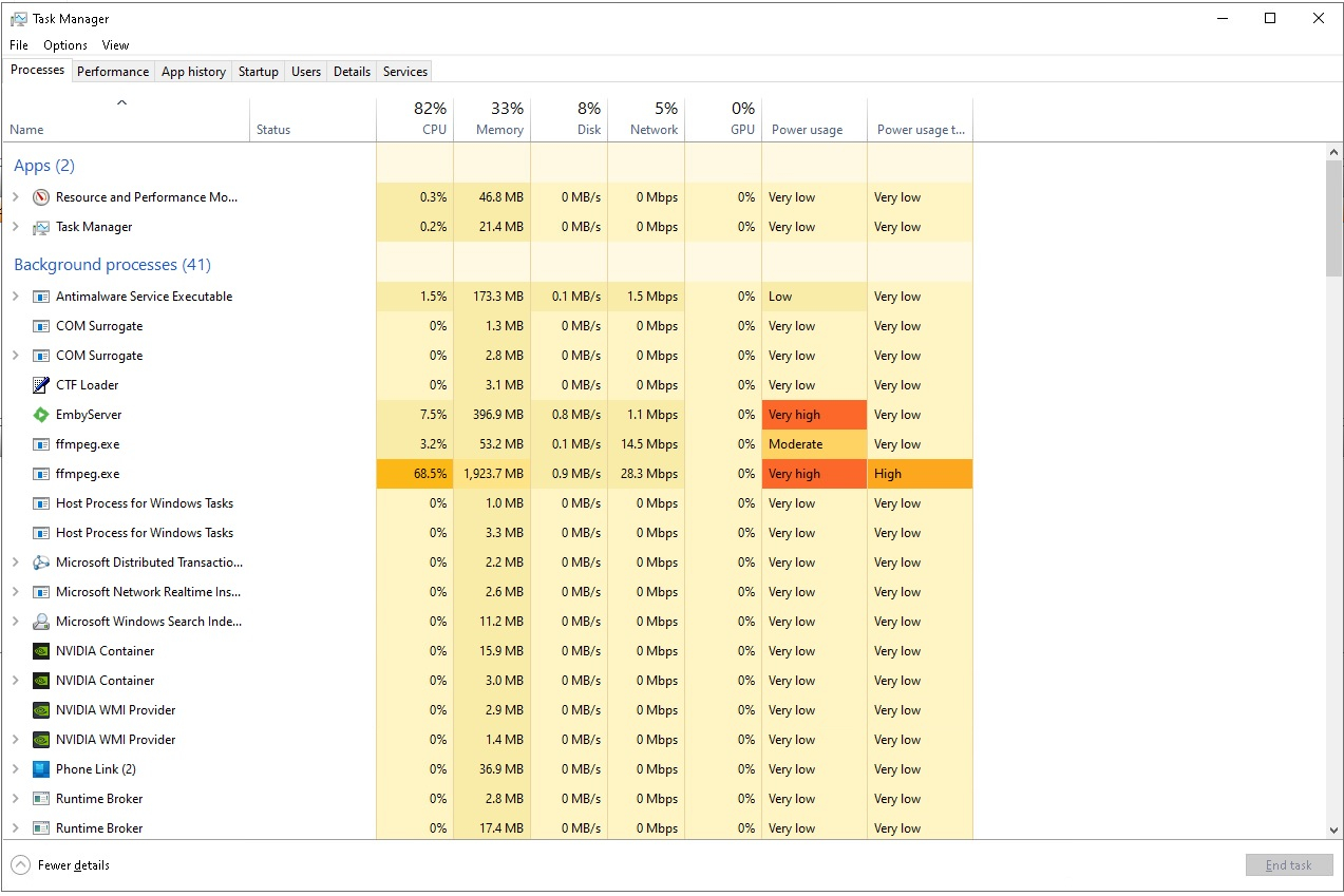No HW transcoding anymore - General/Windows - Emby Community No HW transcoding anymore - General/Windows - Emby Community