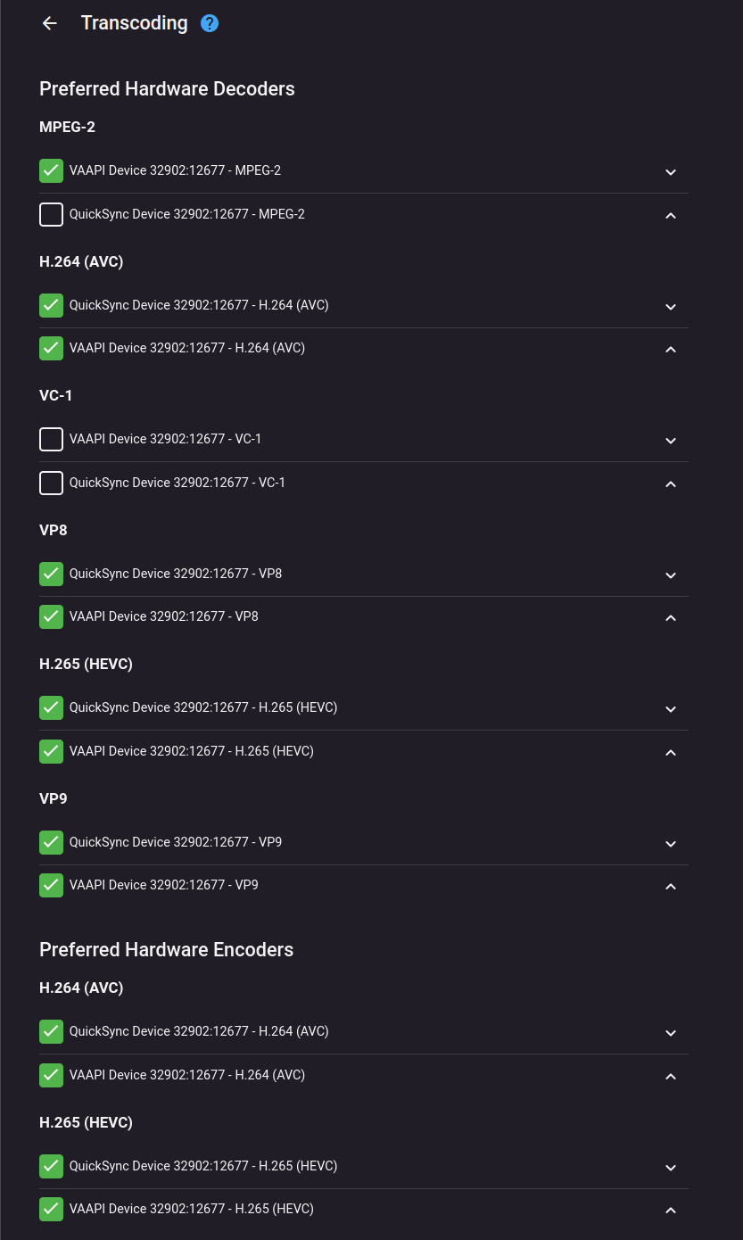 Image fragmenting when transcoding - Linux - Emby Community