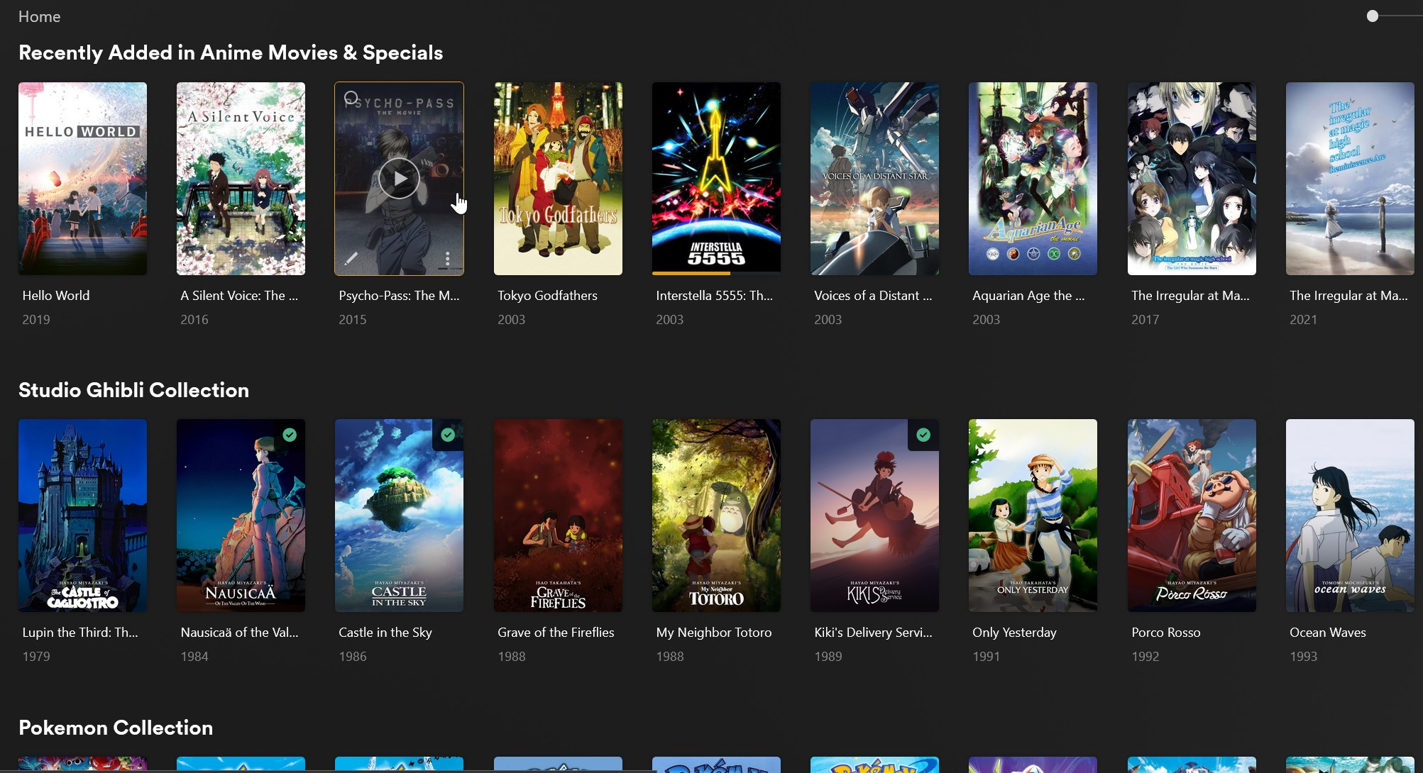 Home Screen Plugin - Plugins - Emby Community Home Screen Plugin - Plugins - Emby Community
