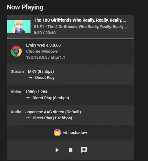 Subs dont play for some anime/tv shows. - General/Windows - Emby Community