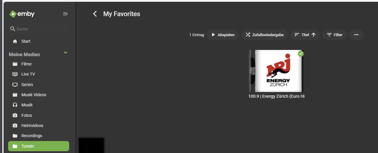 What is the status of the TuneIn plugin? - Plugins - Emby Community
