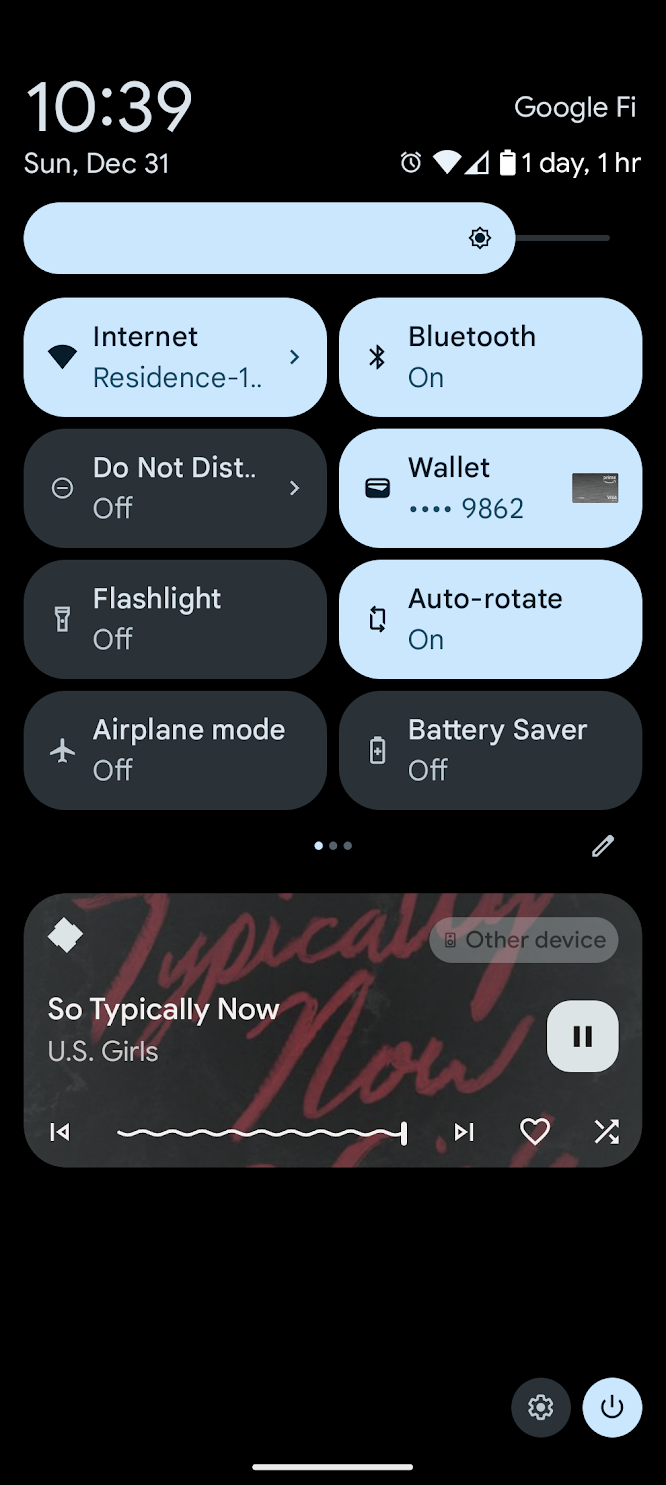 Player controls notification become stuck in tray after remote control ...