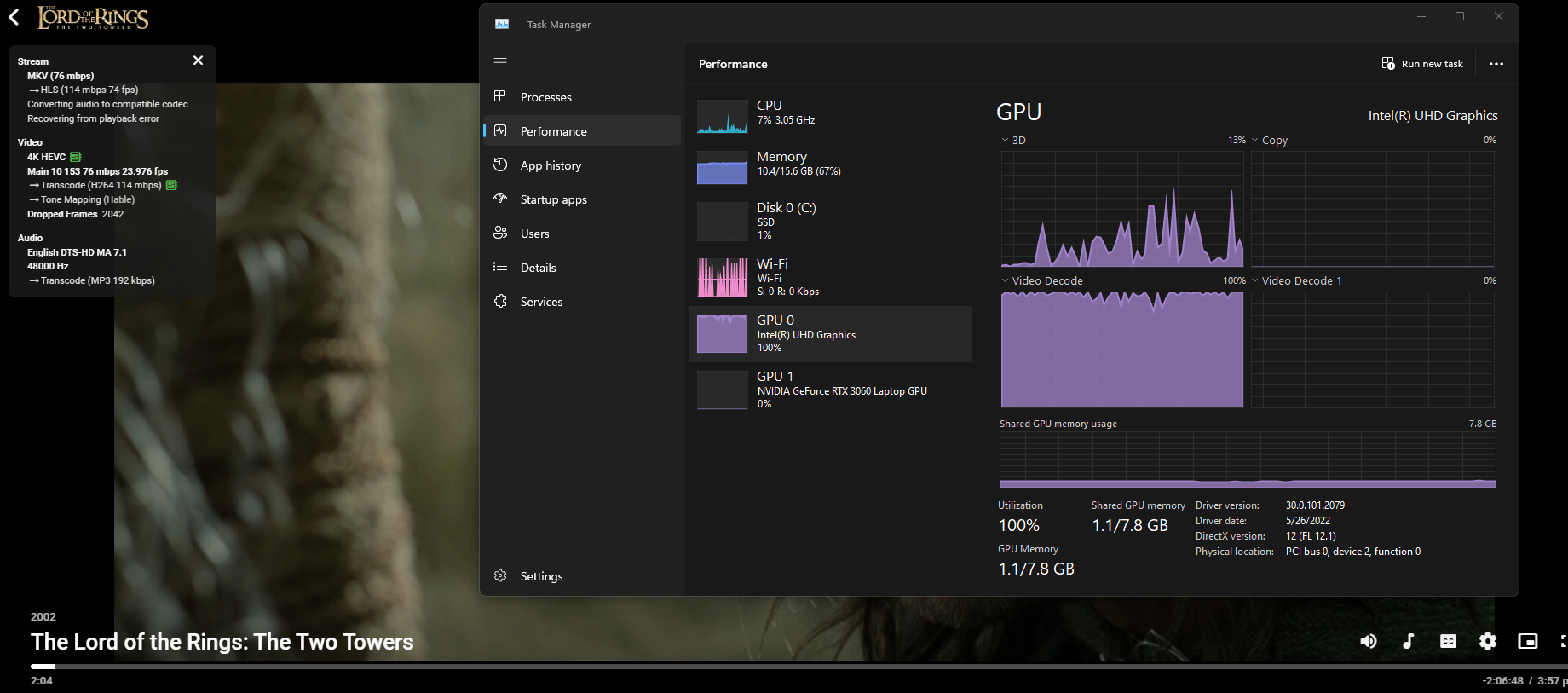 Ignore direct play force transcoding? - General/Windows - Emby Community