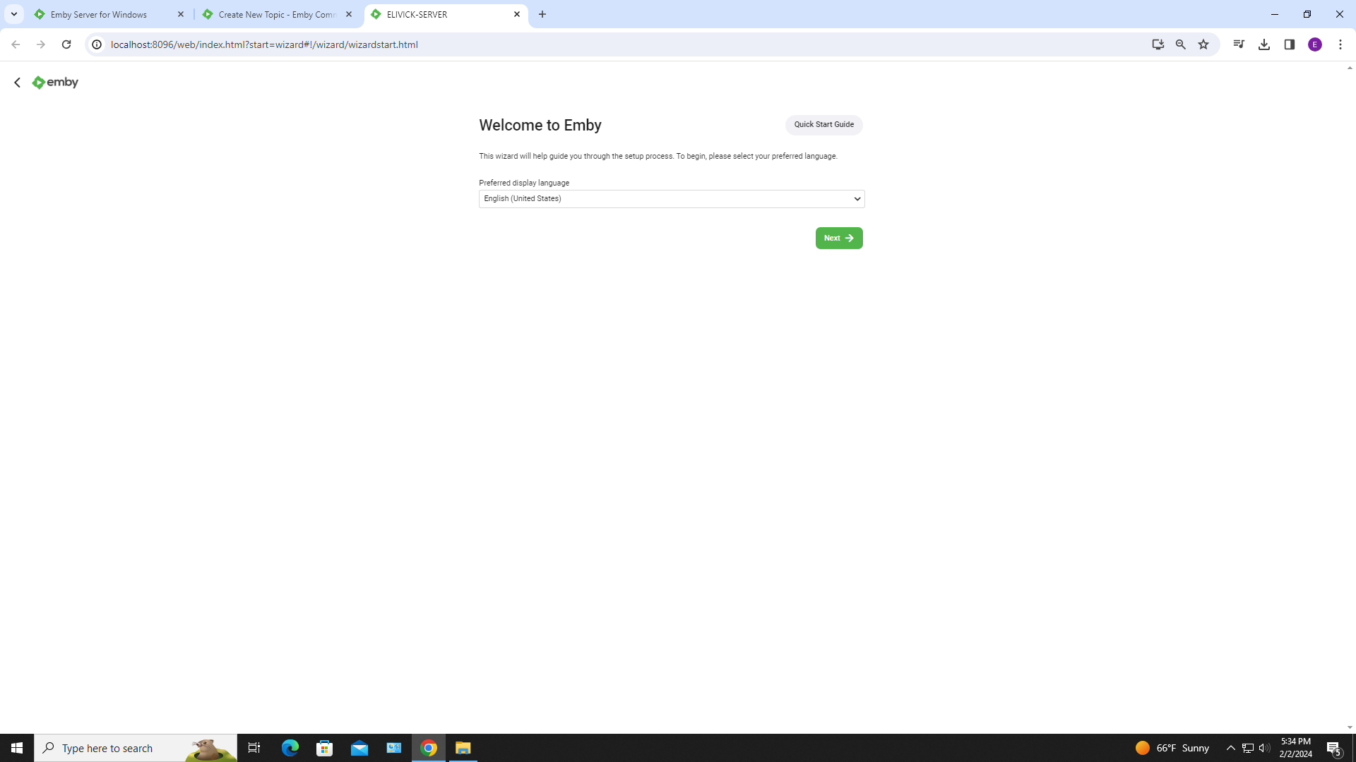 Server Issue - General/Windows - Emby Community