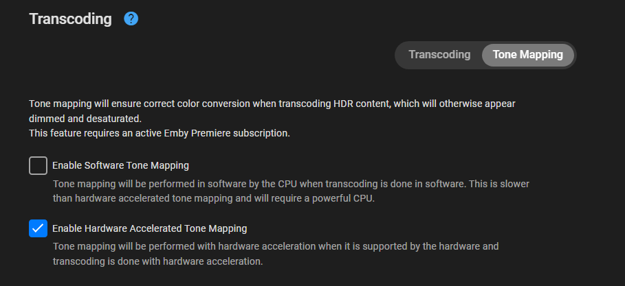 A380 6GB hardware transcoding issues - General/Windows - Emby Community