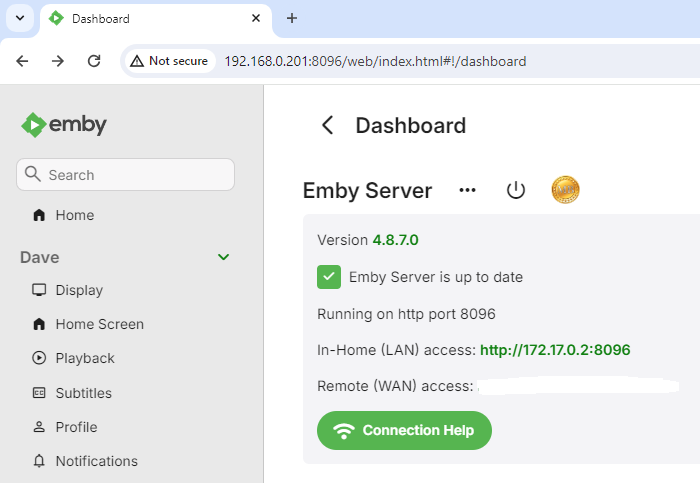 Can't login to server - General/Windows - Emby Community