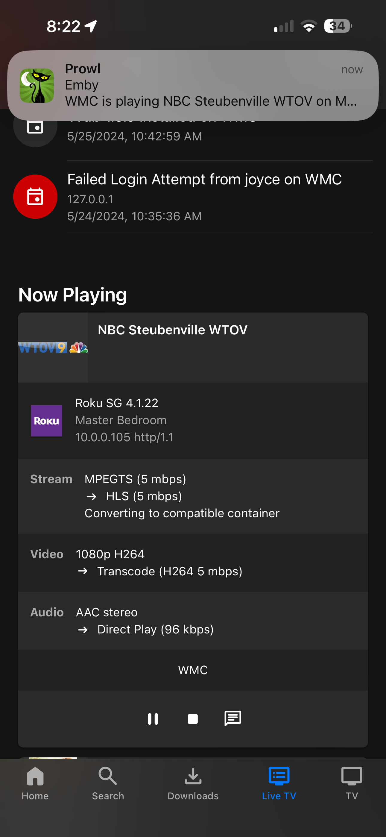 Playback failing on some channels - Live TV - Emby Community Playback failing on some channels - Live TV - Emby Community