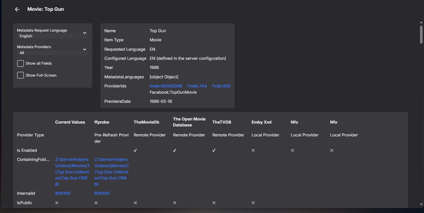 curl refresh metadata for specific movies - General/Windows - Emby ... curl refresh metadata for specific movies - General/Windows - Emby ...