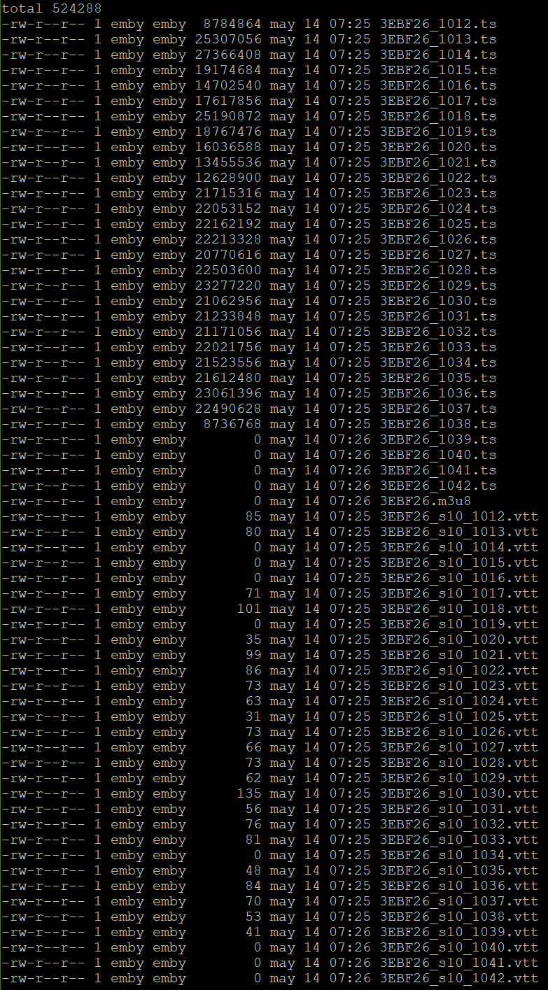 Transcoding-temp full - Linux - Emby Community
