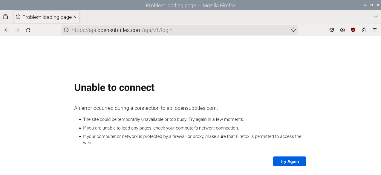 opensubtitles plugin not working - Linux - Emby Community