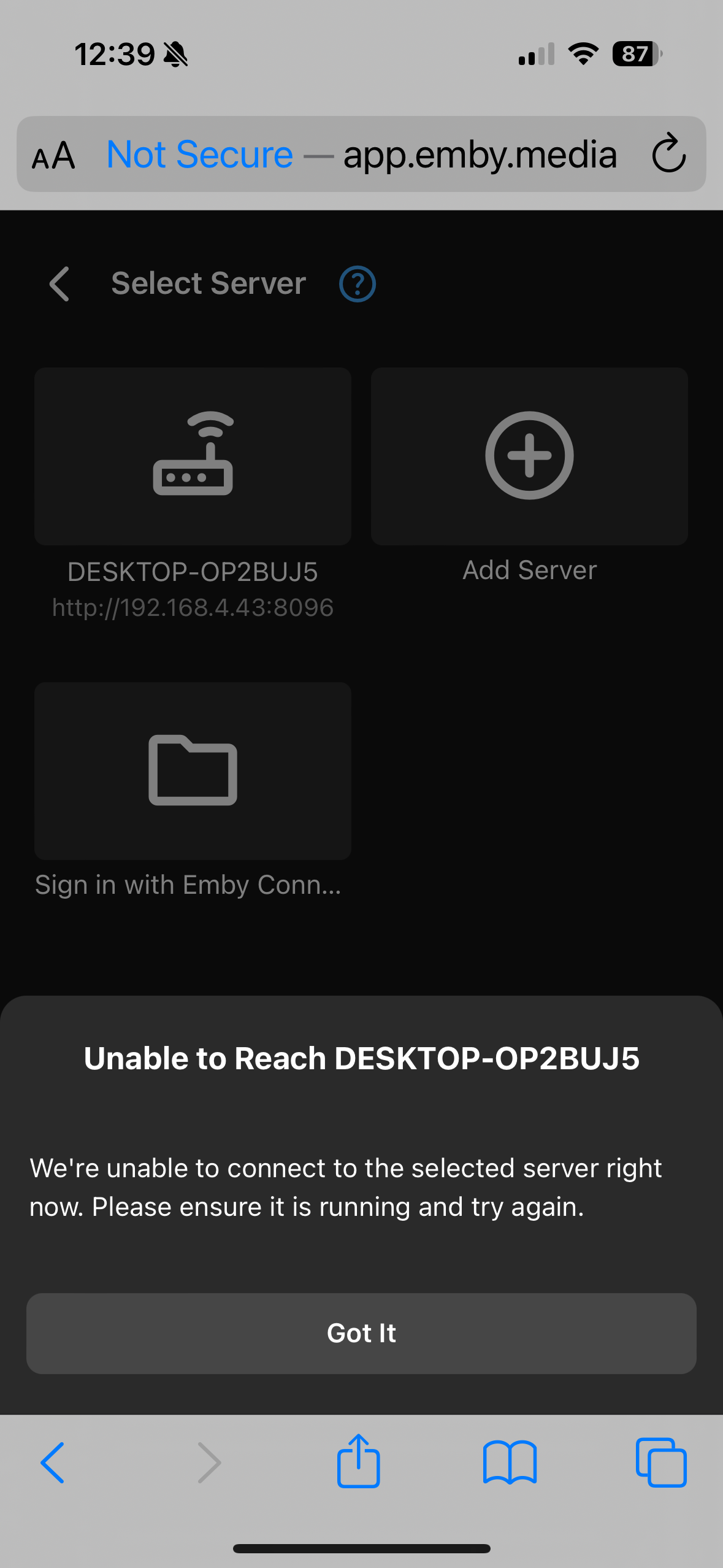 Emby server won't connect to devices - General/Windows - Emby Community Emby server won't connect to devices - General/Windows - Emby Community