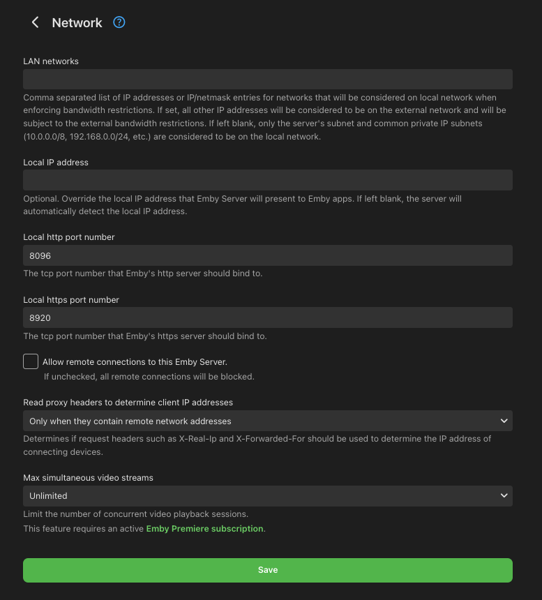 Forbidden message on browser - Linux - Emby Community