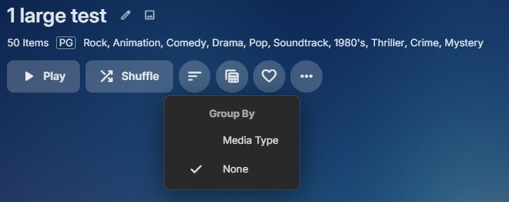 Add to Collections changed to a list format view. - Page 2 - General/Windows - Emby Community