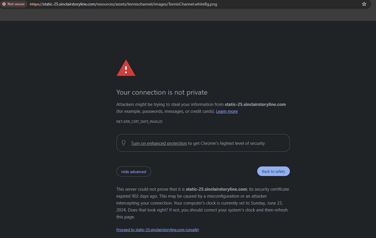 Getting: The SSL connection could not be established, see inner except - Live TV - Emby Community