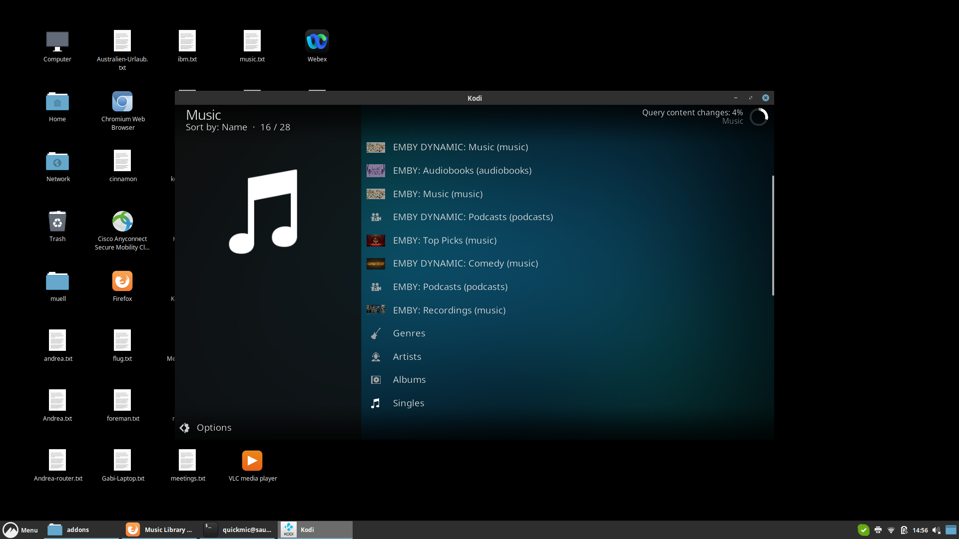 Music Library not available in Kodi - Emby For Kodi Next Gen - Emby Community