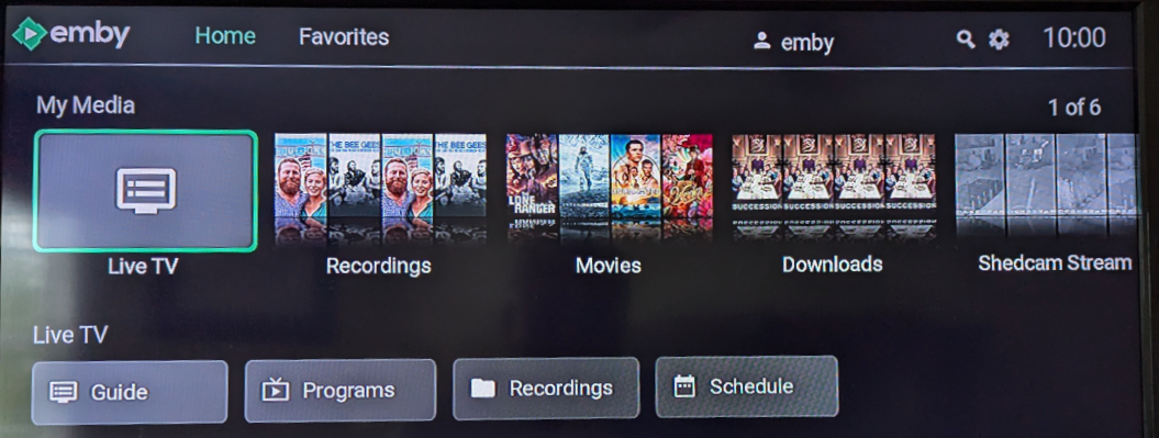 User has access but cannot see libraries on home screen - Roku - Emby Community