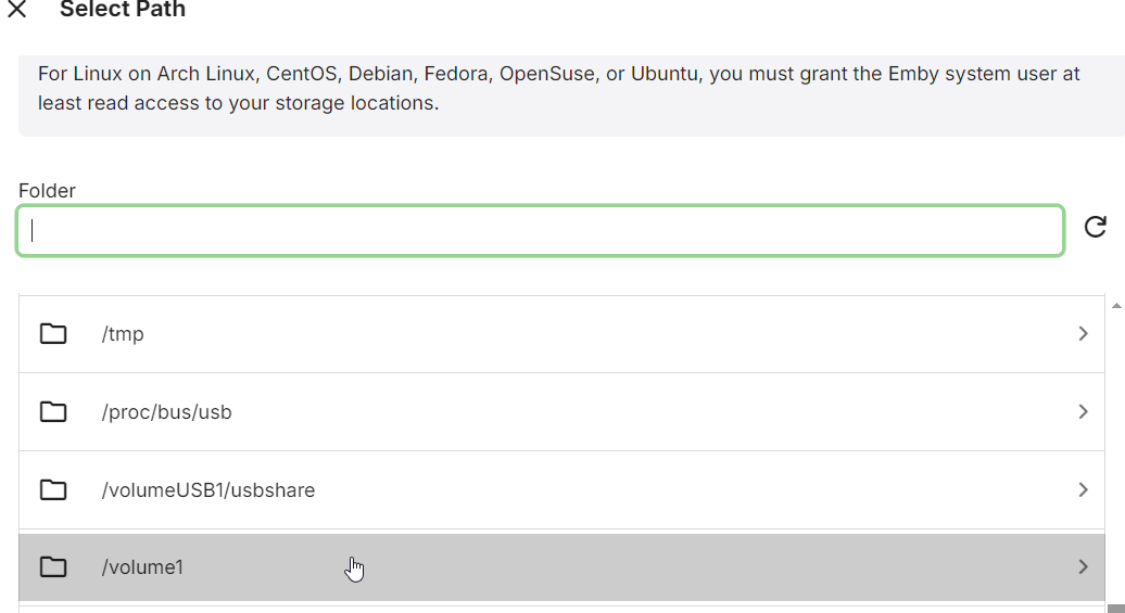 Menu thumbnail clips - Synology - Emby Community