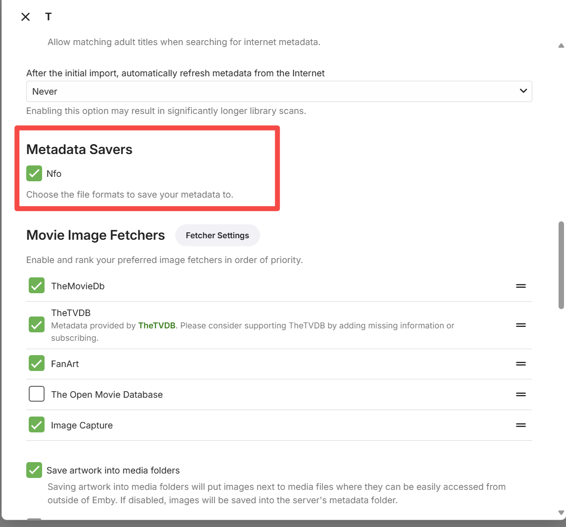 emby server cannot save nfo files and images to media folder. - Linux ... emby server cannot save nfo files and images to media folder. - Linux ...