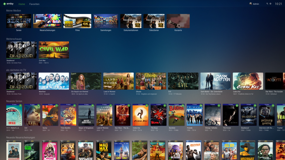 Emby exoplayer und hdr - German - Emby Community