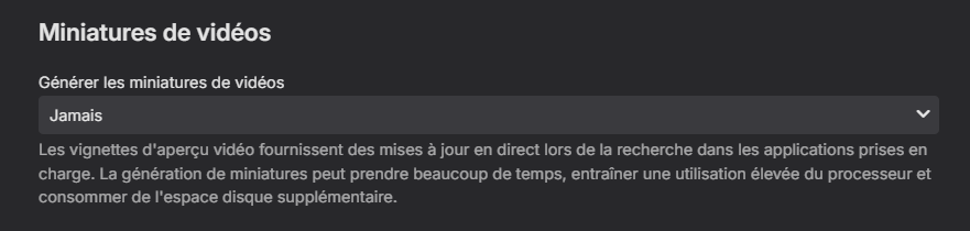 video thumbnails - Tools and Utilities - Emby Community