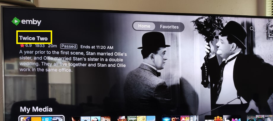 Playable Enhanced Home Screen - Feature Requests - Emby Community