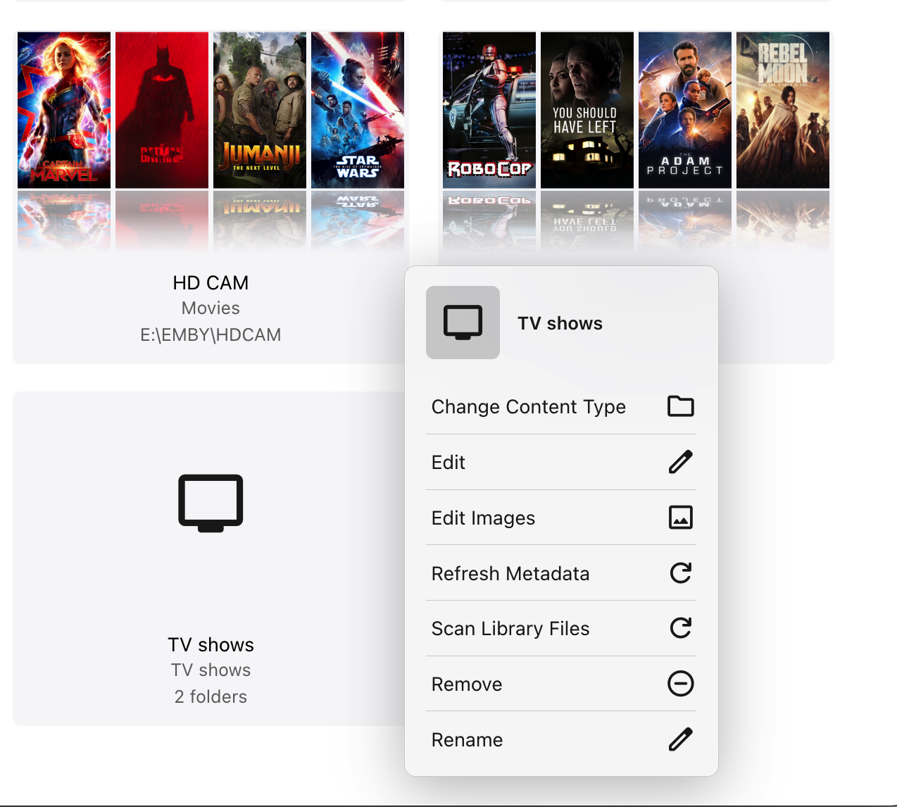 My Series (TV Shows) No longer showing in Library - General/Windows ...