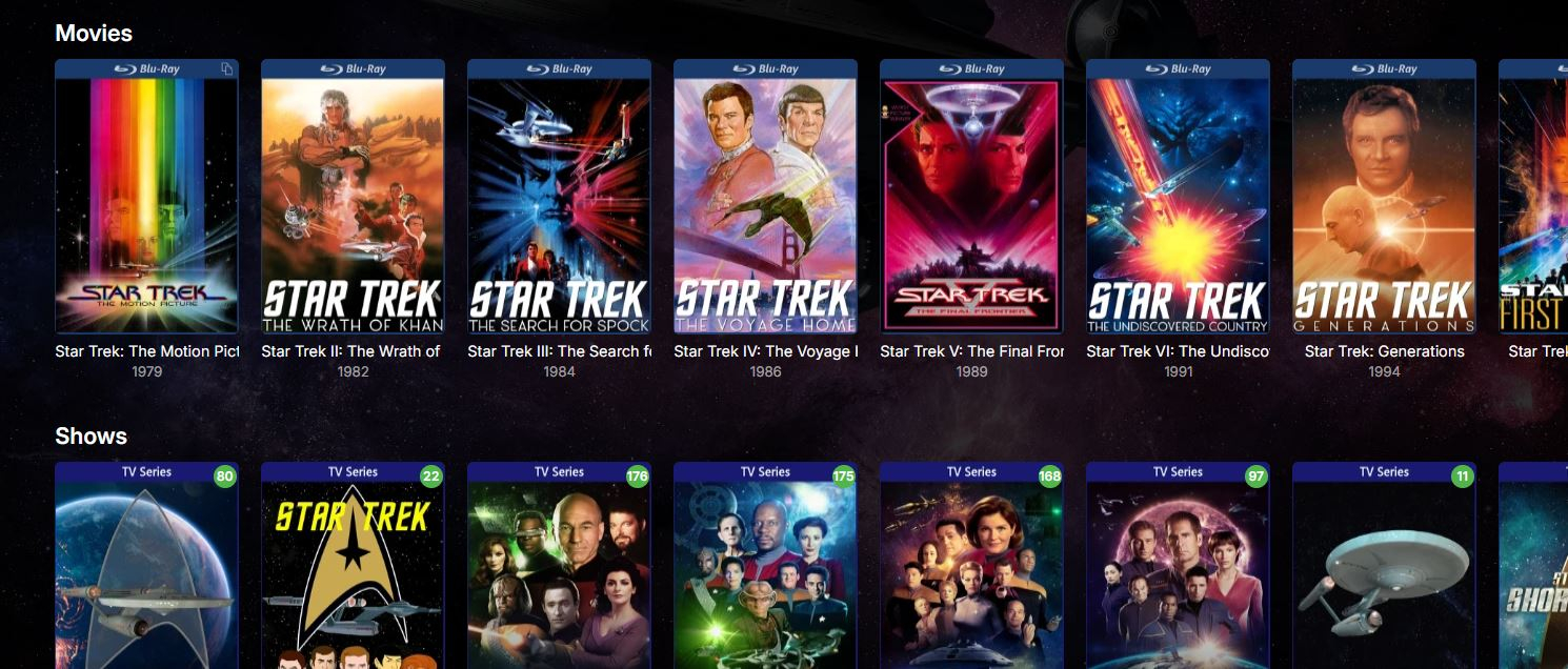 Seperate Collections Movies and TV - Roku - Emby Community