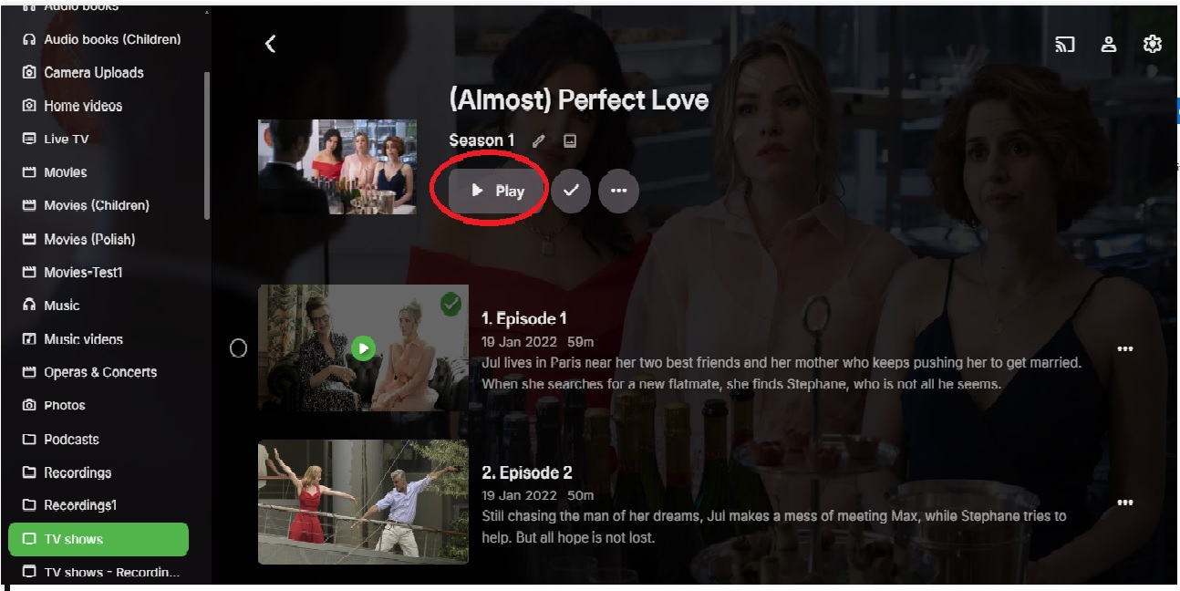 Next episode is played automatically regardless of the settings - Web App - Emby Community