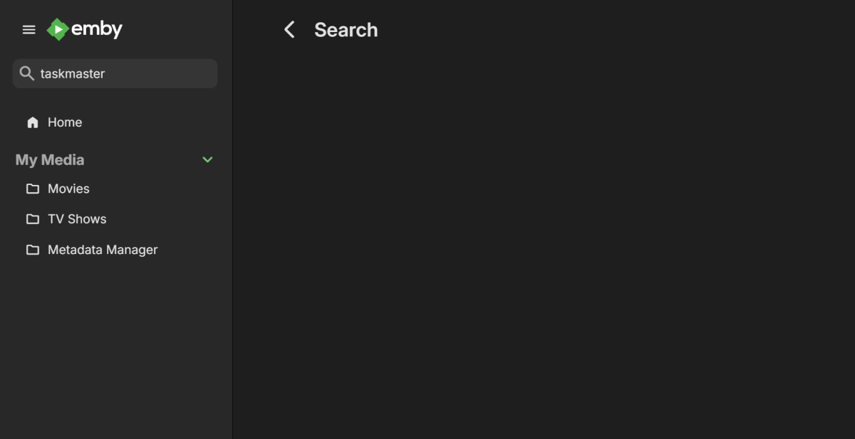 Search + other issues - Linux - Emby Community