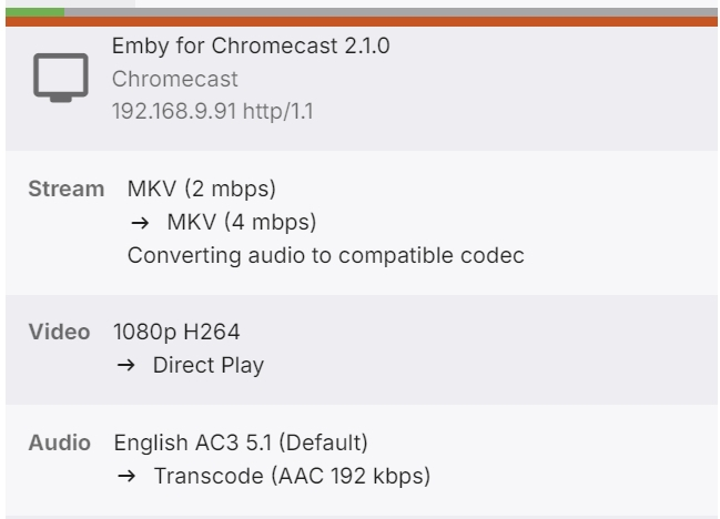 Can't seek live transcoding - General/Windows - Emby Community
