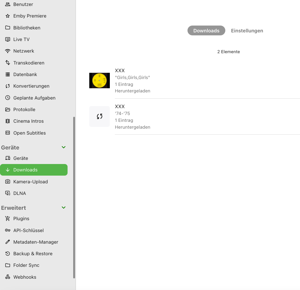 Download from Emby to NAS or Mac by Folder-sync - Synology - Emby Community