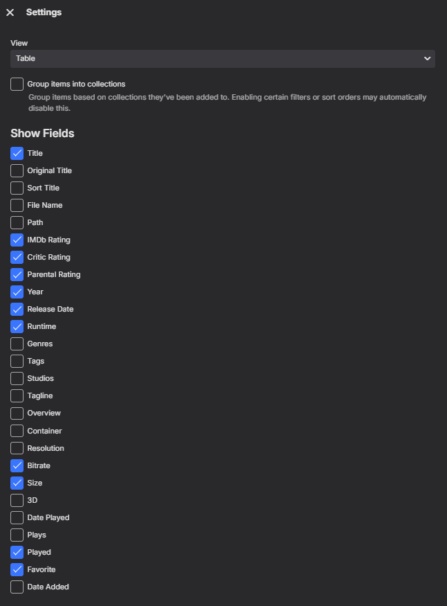 Reports Plugin - Please add File Size Column - Feature Requests - Emby Community