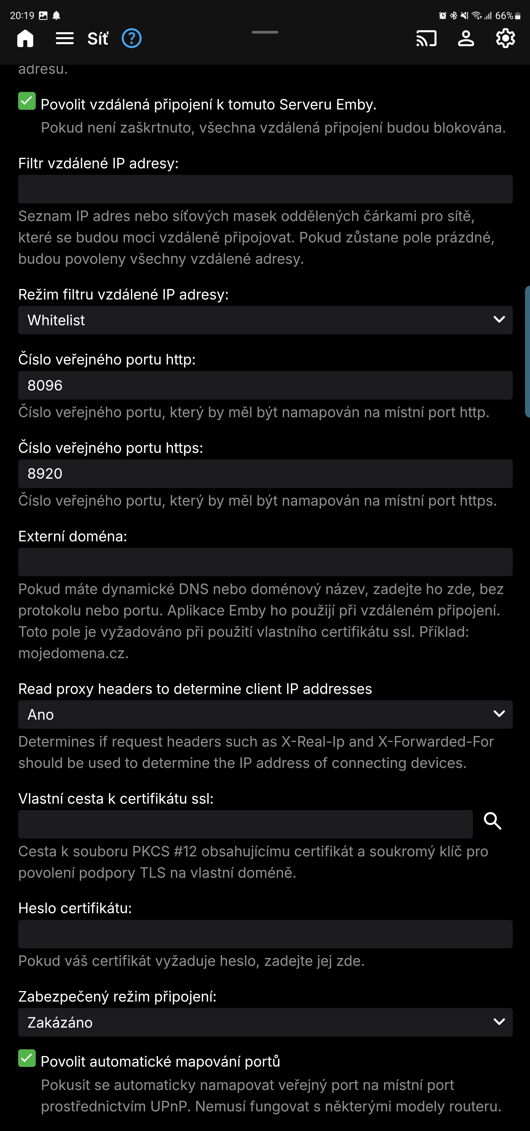 Emby remote connection does not work . - Synology - Emby Community