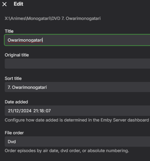 huge anime library reccomended setup - General/Windows - Emby Community