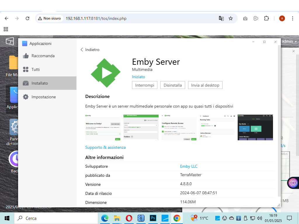 emby su tnas f4-210 - TerraMaster NAS - Emby Community