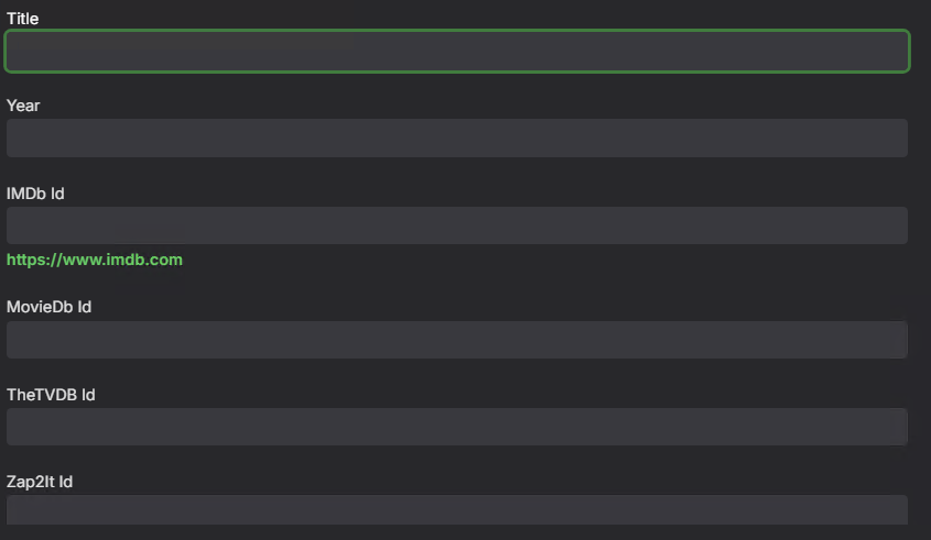 Weird Metadata Identification issue "V (1983)" - General/Windows - Emby Community