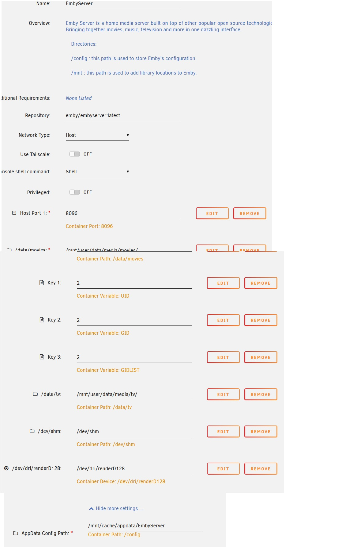 Cannot get QSV ENCODING to function properly on unRAID - Linux - Emby Community